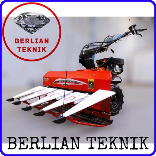 Jual Traktor Panen Padi / Paddy Reaper Matsumoto + Mesin Diesel 10 HP ...