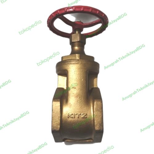 Jual KITZ GATE VALVE KUNINGAN 4" INCH / KRAN KUNINGAN - Kab. Bandung ...
