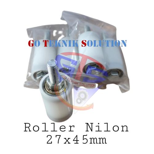 Jual Roller Nilon 27x45mm - Roda Rell Atas Pintu Gerbang - Kab. Bekasi ...