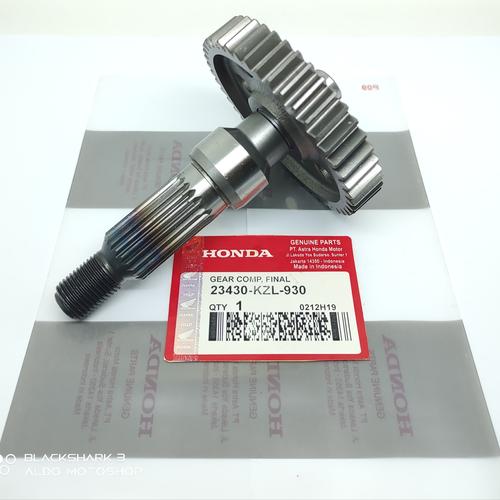 Jual As Roda Belakang, Gear Comp Final | Honda Beat Fi, Vario 110fi ...