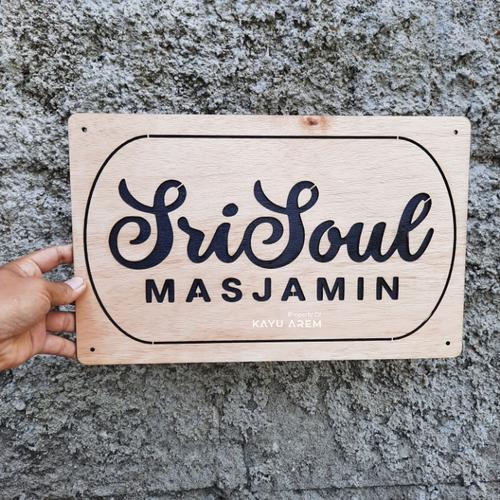 Jual Custom Sign Logo,Nama,Tulisan Kayu | Papan Penanda Cafe,Resto ...