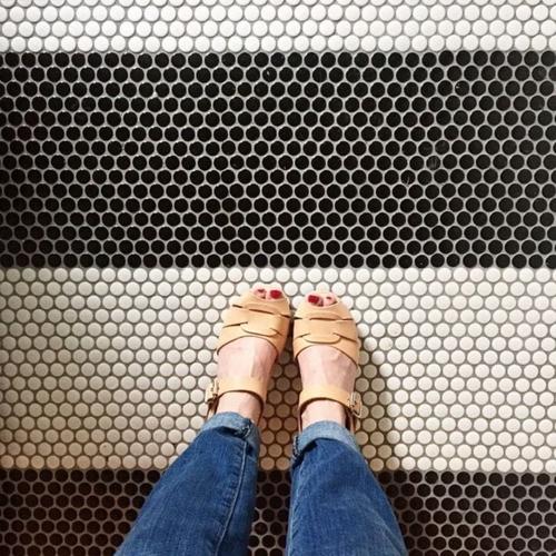 Jual Mosaic Lantai Rumah Modern Hexagonal Hitam Doff Type HEX 1022 ...