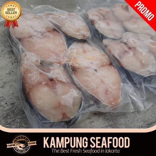 Jual Fillet Tenggiri Steak Fresh 1kg / Tenggiri Steak Segar / Ikan ...
