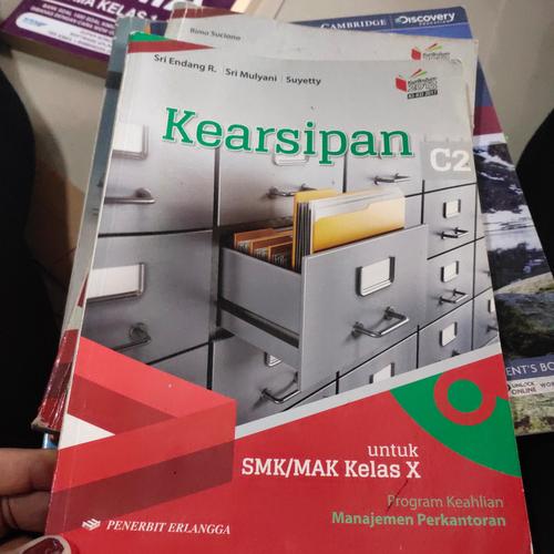 Jual Buku kearsipan utk SMK/MAK kelas X revisi manajemen perkantoran - Jakarta Pusat - Toko buku ...