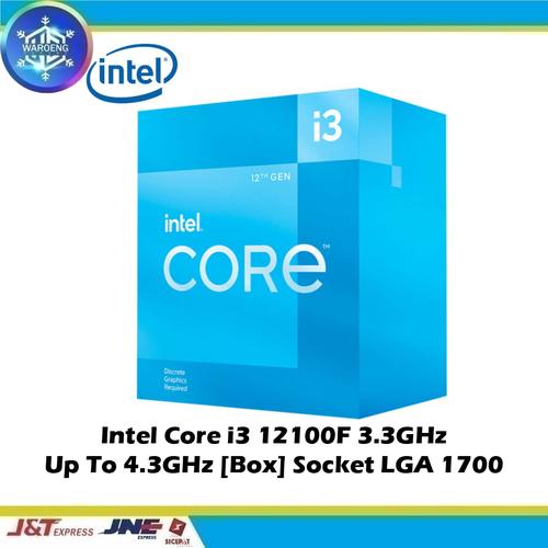 Jual INTEL CORE I3 12100F | Desktop Processor 4 (4P+0E) Cores LGA 1700 - Kab. Semarang - waroeng ...