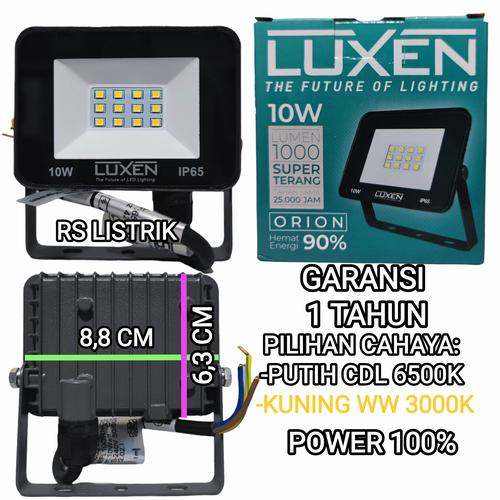 Jual LUXEN ORION LAMPU SOROT LED FLOOD LIGHT 10W GARANSI 1 TAHUN ...
