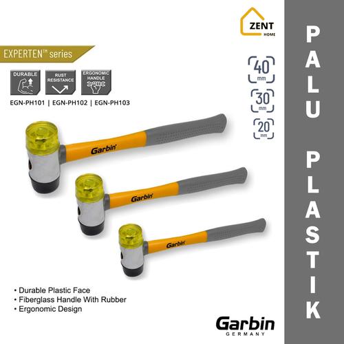 Jual Palu Plastik Garbin Germany Plastic Rubber Hammer Experten EGN-PH ...
