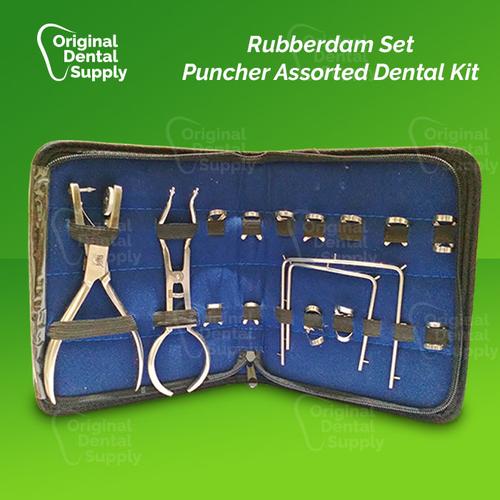 Jual Rubberdam set Rubber dam Puncher Assorted Dental Kit - Jakarta Timur - Original Dental ...