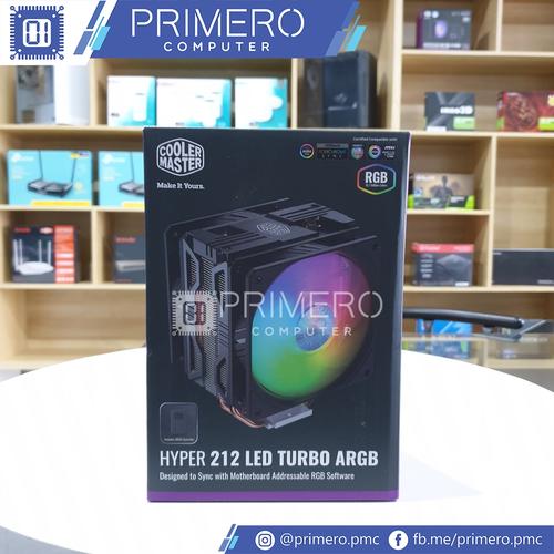 Jual Cooler Master Hyper 212 LED Turbo ARGB Heatsink Fan CPU RGB HSF ...