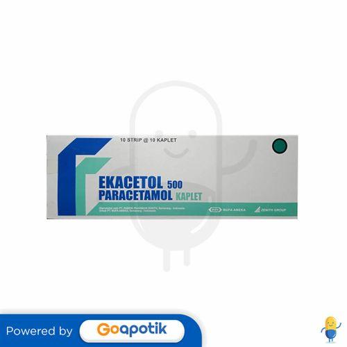Jual Ekacetol Paracetamol 500mg Box - Kab. Grobogan - PRO FARMA | Tokopedia