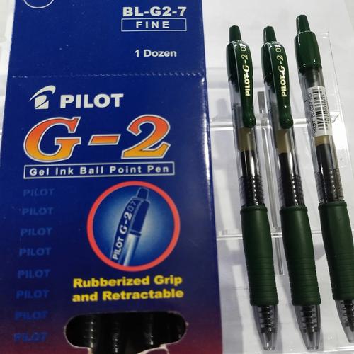 Jual PILOT BALL POINT PEN BL-G2 GEL FINE/0.7MM - Biru - Jakarta Timur - ATK AZZA | Tokopedia