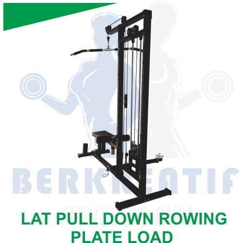 Jual Alat Fitness Lat Pull Down Rowing Plate Load - Jakarta Utara - NEW ...