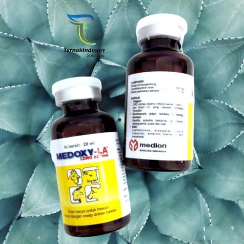 Jual READY!! Medoxy LA 20 ml - Injeksi antibiotik Ayam unggas sapi ...