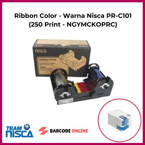 Jual RIBBON TINTA WARNA COLOR PRINTER NISCA PR-C101 NGYMCKOPRC ...