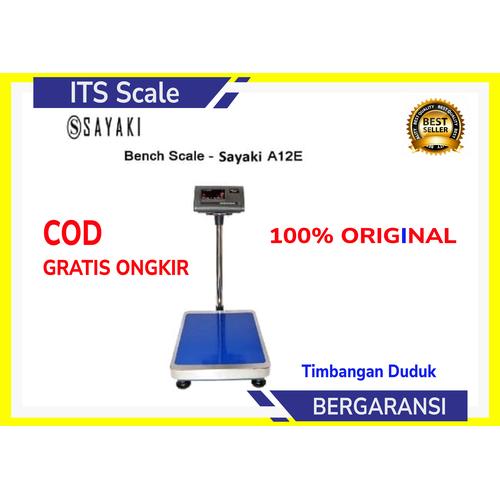 Jual Timbangan Duduk Sayaki A12E Ukuran 40cm x 50cm Kap 150 kg - Kota Tangerang - Timbangan ITS ...