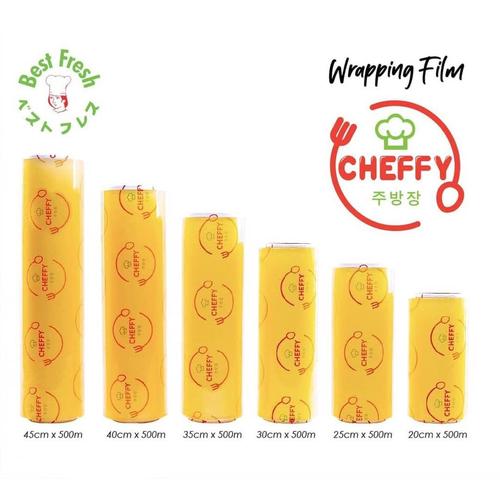 Jual Plastik Wrapping Cheffy 40 x 500 / Cheffy Wrapping / Plastik Wrap ...