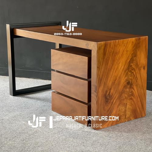 Jual Meja kantor kerja model minimalis laci 3 - Kab. Jepara - jepara ...