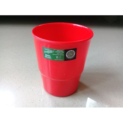 Jual Gelas Minum 300 ml Merah Melamine - Golden Flying Fish B-0303 ...