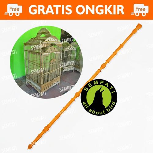 Jual TIANG SANGKAR KOTAK KAYU KLASIK TIANG SUDUT KANDANG BURUNG BAHAN ...