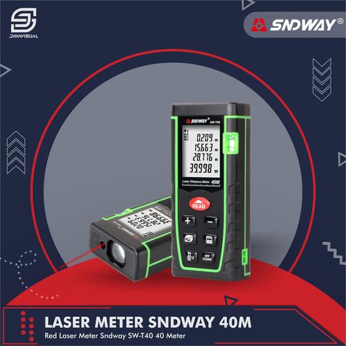 Jual SNDWAY Handheld 40M Rangefinder SW-T40 Distance Meter Digital ...