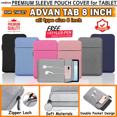 Jual Advan Tab A8 Tablet Belajar Plus Elite 8 Inci Sleeve Pouch Case ...