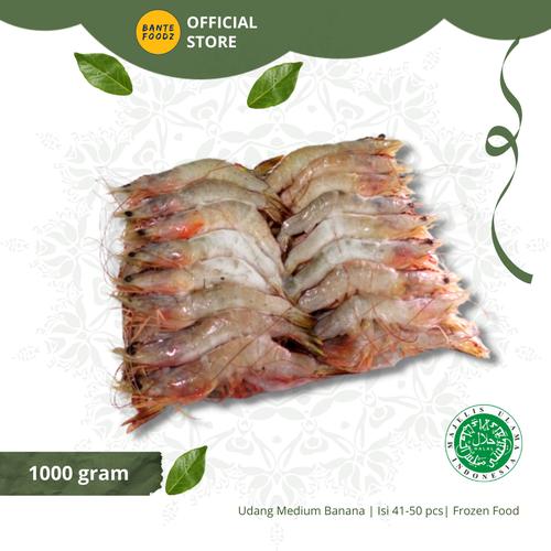 Jual Promo Udang Laut Premium Medium Prawn Size 41-50 Frozen 1Kg ...