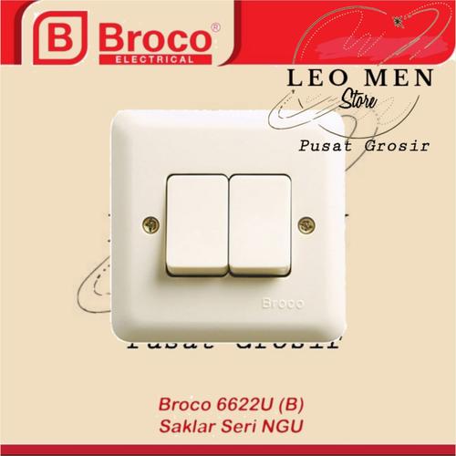 Jual Saklar Seri IB Broco~Saklar Seri Broco In Bow NEW GEE~6622U~CREAM ...
