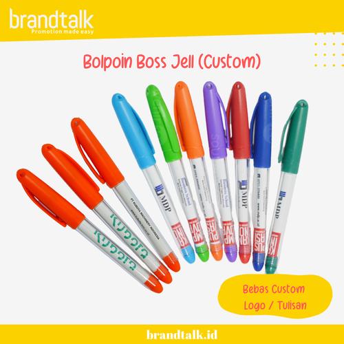 Jual Pulpen Boss Jell Insert Paper Promosi - Sudah Termasuk Cetak ...