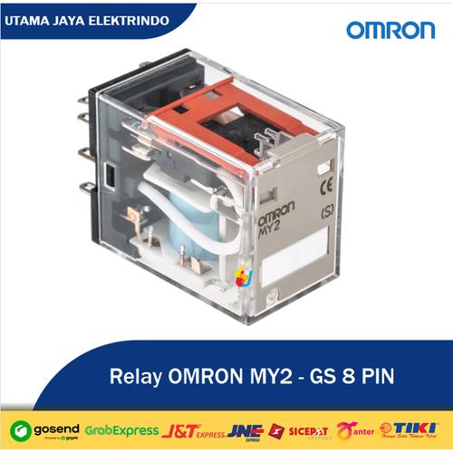 Jual Relay OMRON MY2-GS 8 Pin Tanpa Lampu - MURAH - 12VDC - Jakarta ...