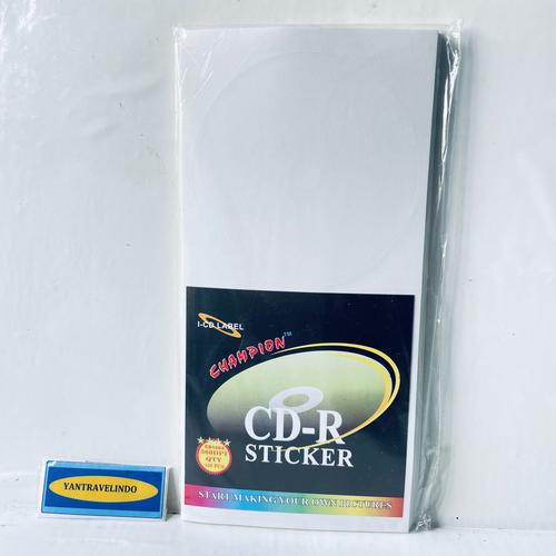 Jual LABEL KEPING CD DVD VCD PRINTED HVS TEBAL LABELLING STICKER KERTAS ...