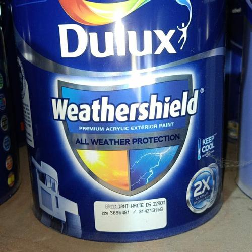 Jual Cat tembok dulux wathershield brilliant white exterior - Jakarta ...