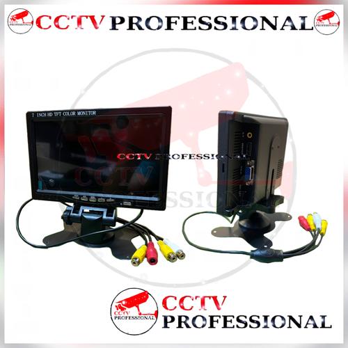 Promo MONITOR KASIR 7” / 7IN TIDAK MEMAKAN TEMPAT HDMI VGA RCA Cicil 0% ...