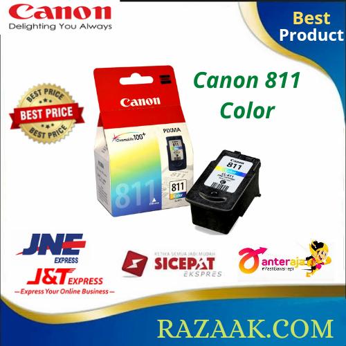 Jual Tinta Cartridge Original Canon 811 color printer IP 2770 MP 287 ...