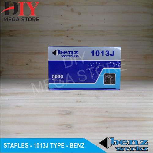 Jual Isi stapler 1013J benz werkz staples tembak angin 5000 pcs isi ...