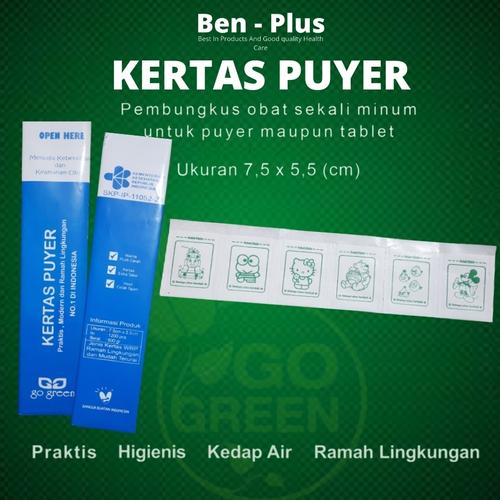 Jual Kertas Puyer Logo karakter Kartun hijau - Biru - Kota Semarang ...