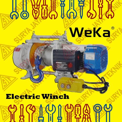 Jual WEKA Katrol Listrik 1200Kg / Electric Winch Hoist Case Peti - 9 ...