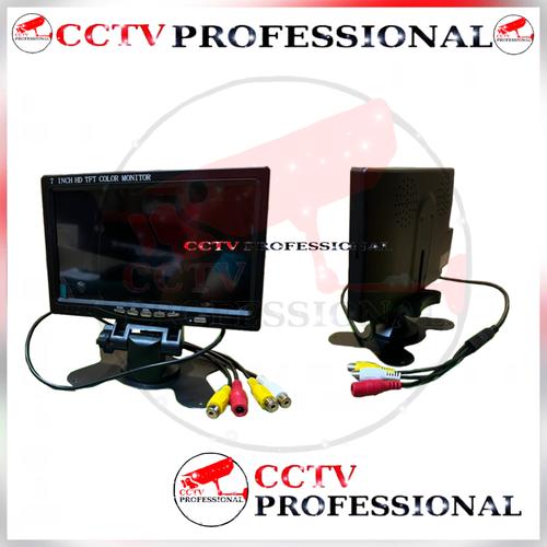Promo MONITOR CCTV KASIR 7” / 7IN TIDAK MEMAKAN TEMPAT CUKUP SIMPEL ...