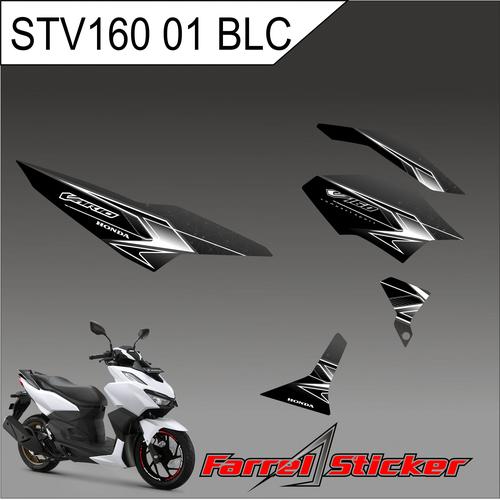 Jual STIKER STRIPING VARIO 160 STICKER STRIPPING CLICK STV160 01 - Biru ...