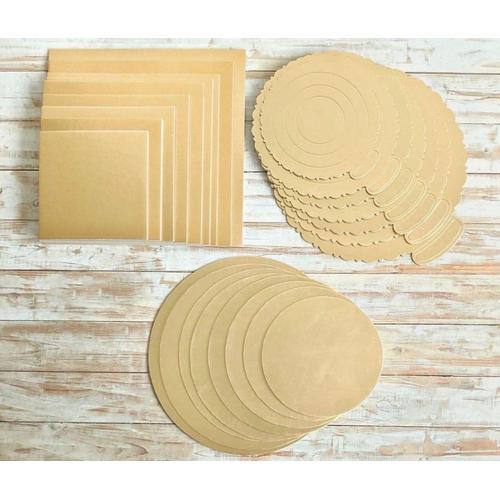 Jual Gold Cake Board Cake Base - Alas Tebal Tatakan Kue Puding warna ...