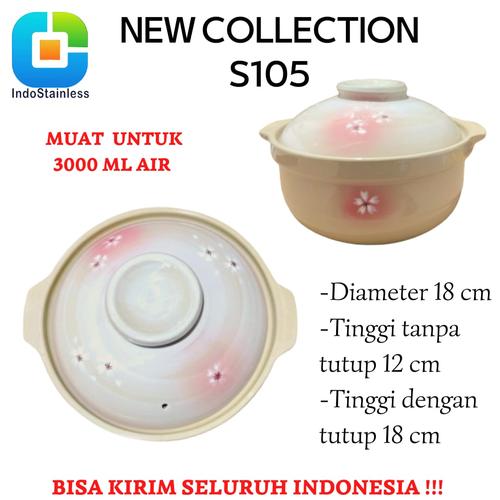 Jual PROMO CLAYPOT MASAK / PANCI TANAH LIAT/CLAYPOT SAPO CEPER - S105 ...