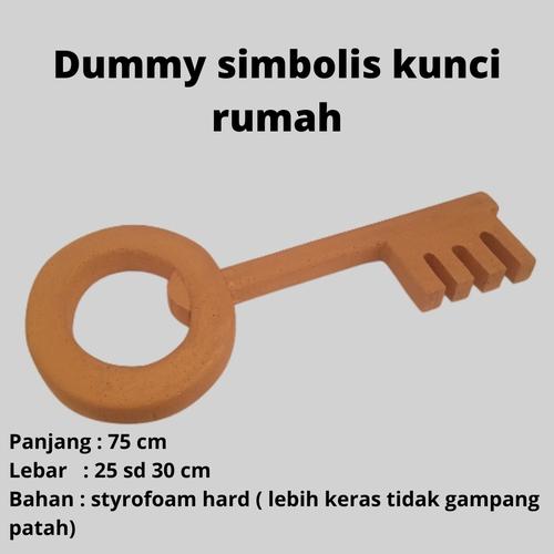 Jual Kunci Rumah Simbolis Dummy Kunci Simbolis Kunci Styrofoam