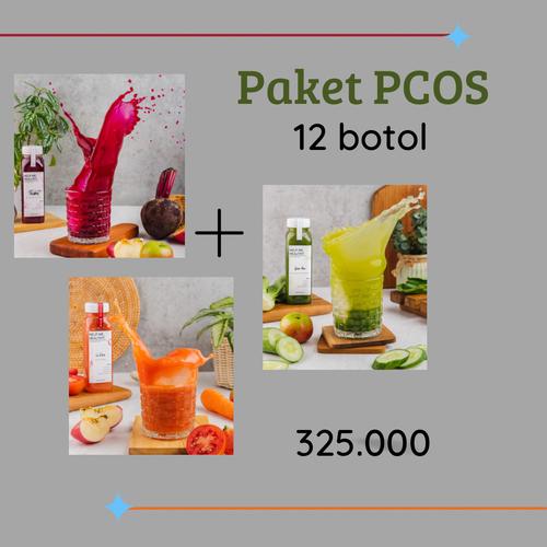 Promo Paket PCOS fighter 12 botol cold pressed juice - Kota Tangerang ...