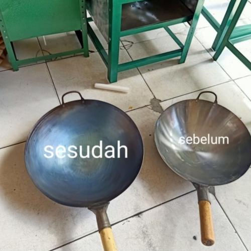 Jual wok baja impor 45cm nasi goreng/chines food - belum seasoning ...
