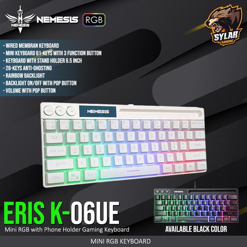 Jual NYK Nemesis ERIS K-06 / K06 Mini RGB with Phone Holder Gaming ...