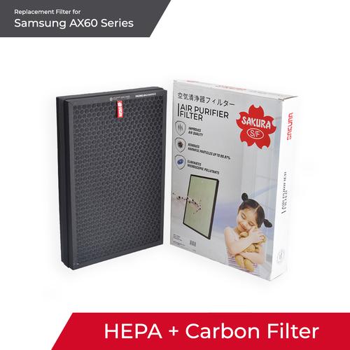 Promo Filter HEPA + Carbon Samsung Air Purifier AX60 Series APC-79090 ...