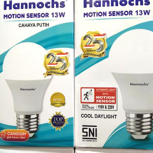 Jual Hannochs lampu sensor gerak 13 watt - Jakarta Barat - Depo Listrik Glodok | Tokopedia