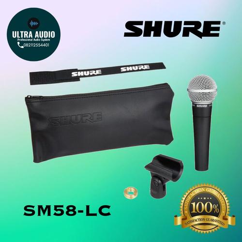 Jual Shure SM58-LC / SM58 / SM58LC Dynamic Instrument Microphone ...