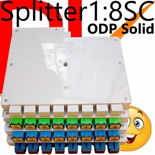 Jual Splitter ODP Solid 1:8 PLC SC APC/UPC Pasif Spliter 1x8 Passive ...
