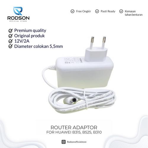 Jual ADAPTOR ROUTER CCTV 12V 2A Premium Good Quality Adapter Huawei ...