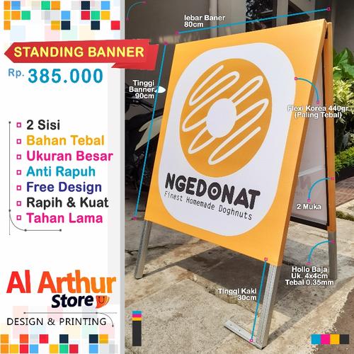 Jual Standing Banner besi baja ringan - Kota Tangerang Selatan - Al ...